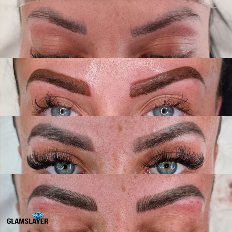 SEMI-PERMANENT EYEBROW TATTOO | cost | before and after photo