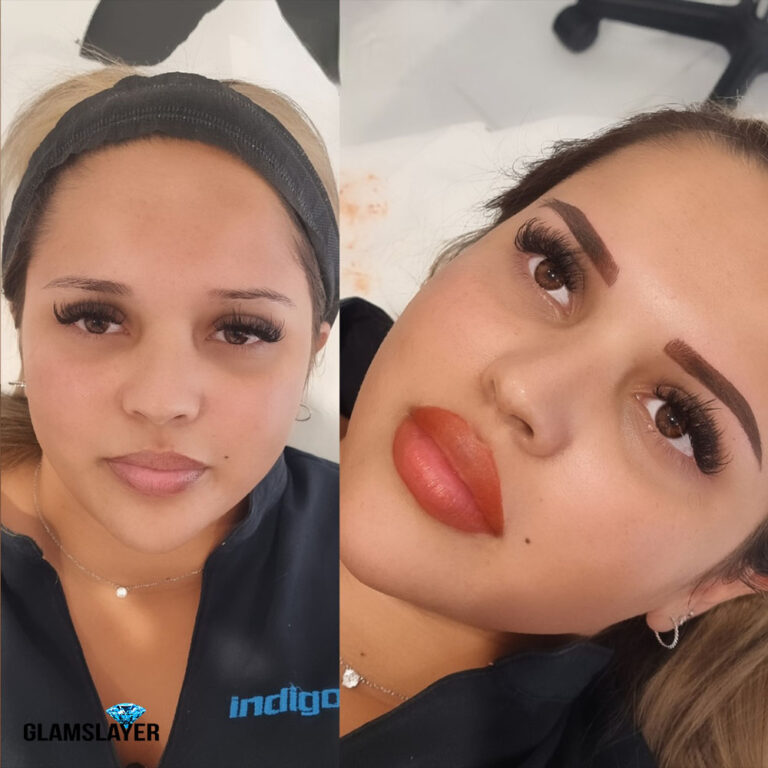 SEMI-PERMANENT EYEBROW TATTOO | cost | before and after photo